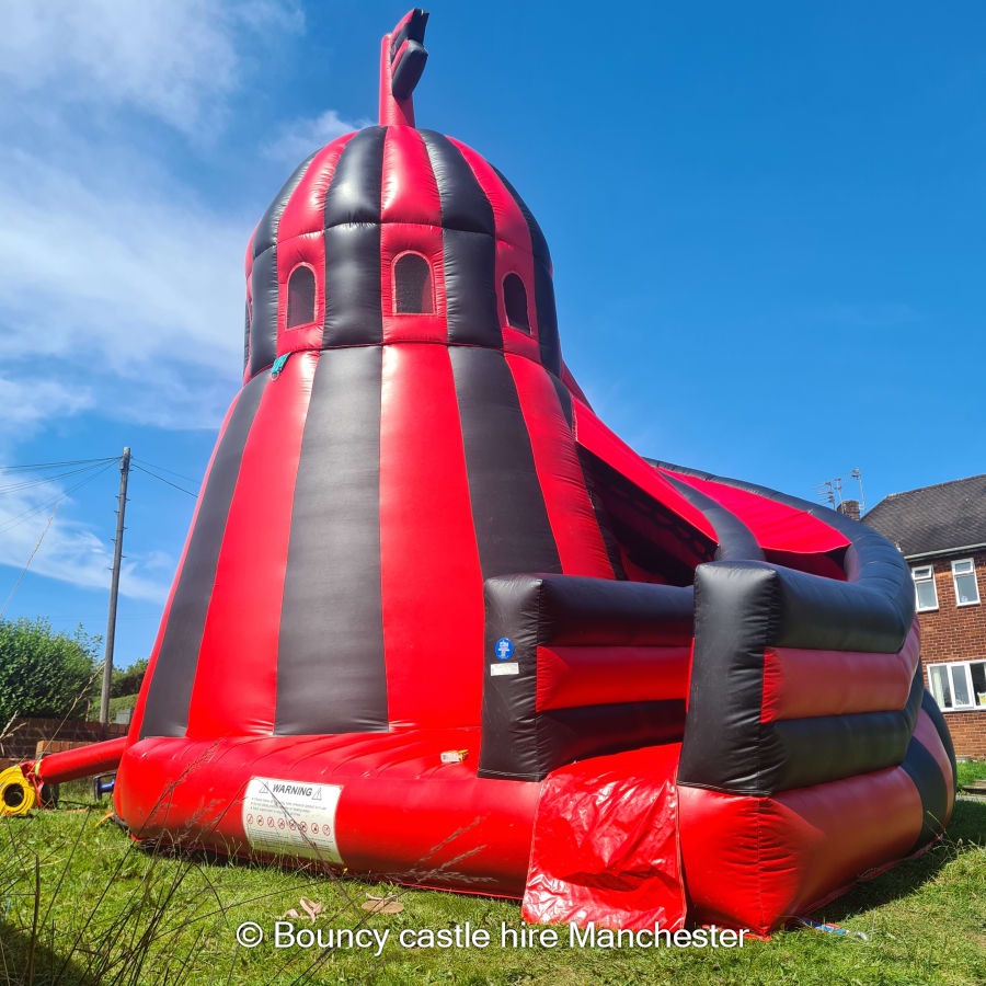 Helter Skelter Giant Inflatable Slide 19x17ft - Hire in Manchester ...